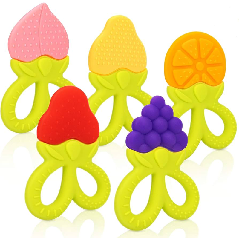 Silicone Fruit Baby Teethers - Neosilicone